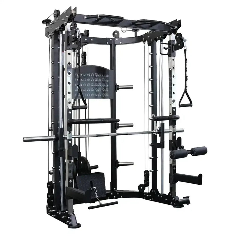 Shop Smith Cable Machine SP024 -Home Gym Equipment Squat & Bench Press ...