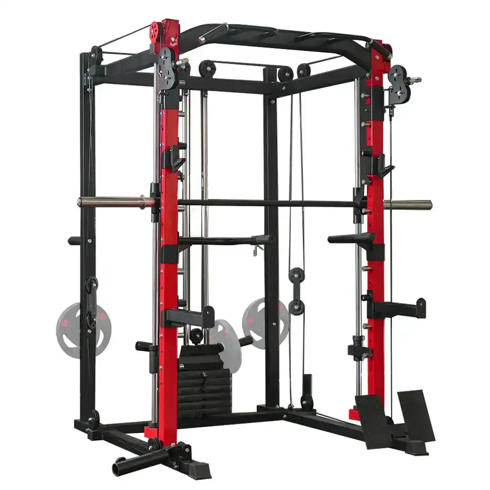 Shop Home Gym Equipment Squat & Bench Press Smith Cable Machine SP024 ...